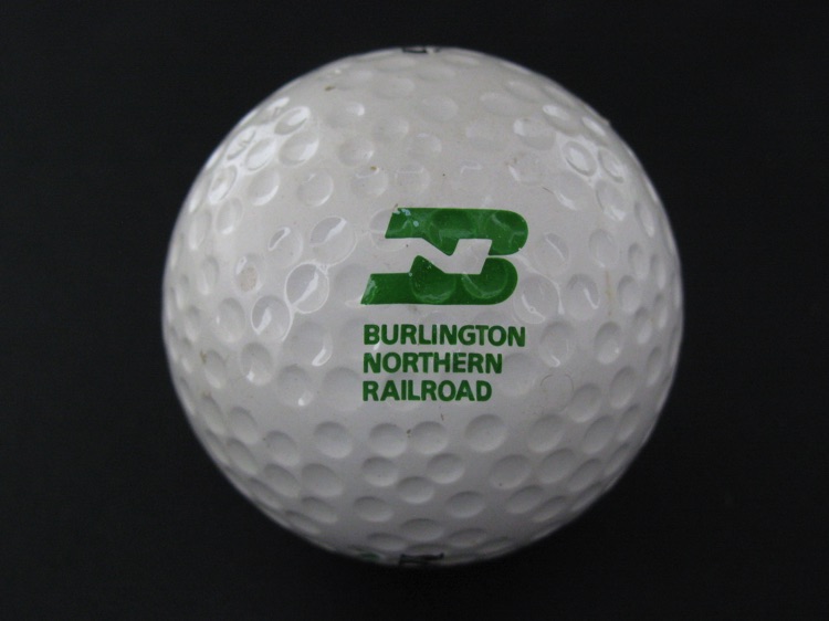 Logoball - Traders Golf Ball - Railroad Logos
