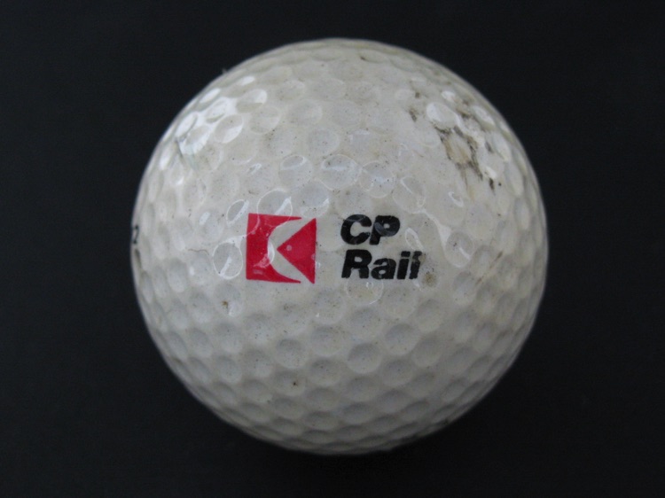 Logoball - Traders Golf Ball - Railroad Logos