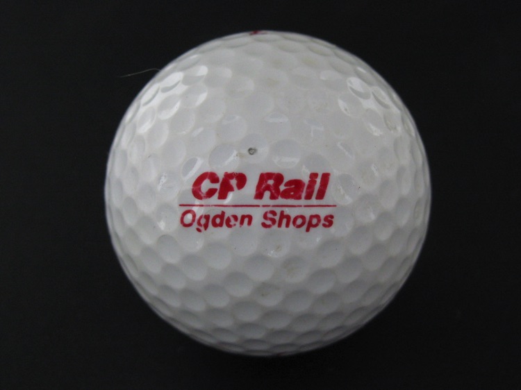 Logoball - Traders Golf Ball - Railroad Logos